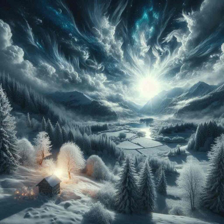 10 der schönsten und bekanntesten Wintergedichte ins Bild gesetzt ...
