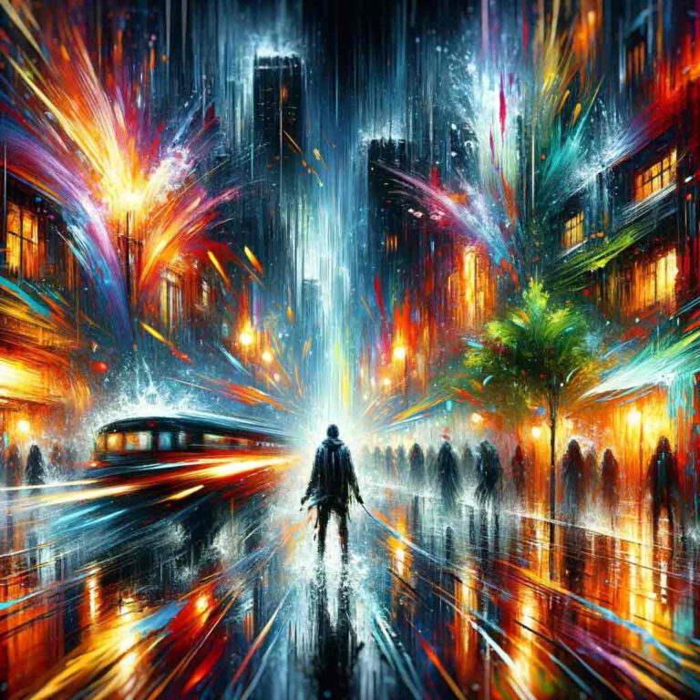 Regenrausch (Gedicht) / Sternenvogelpoesie