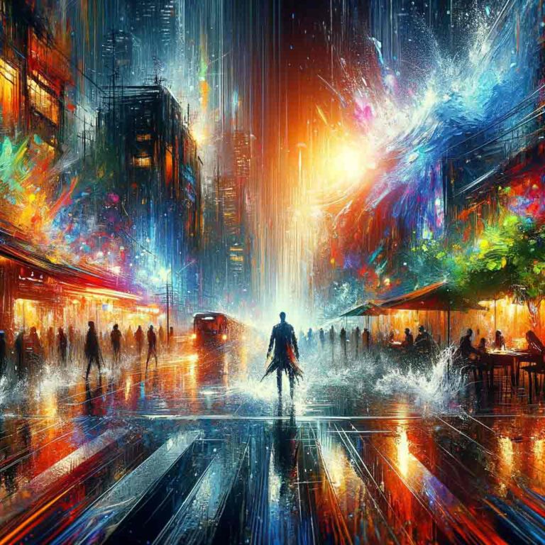 Regenrausch (Gedicht) / Sternenvogelpoesie